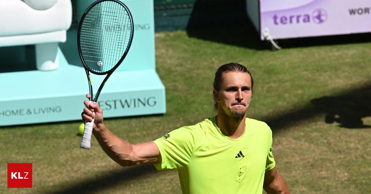Tennis: Zverev und Medwedew trotz körperlicher Probleme im Halle-Halbfinale